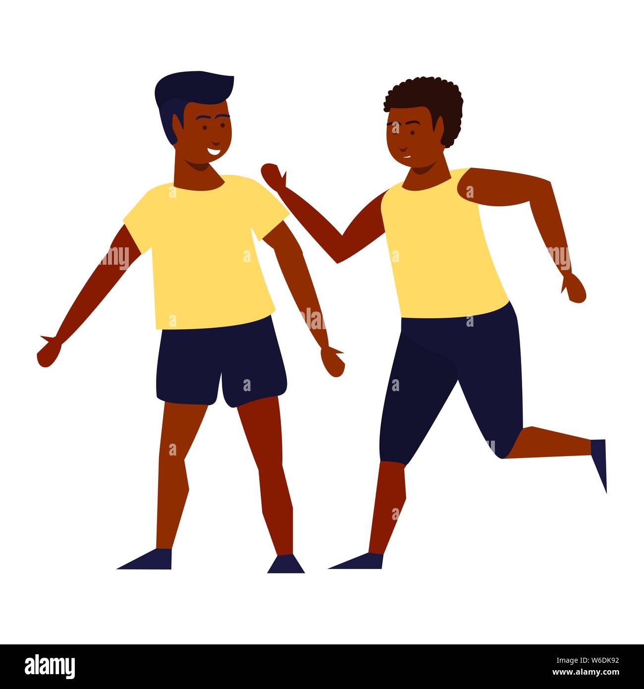 fitness sport exercise lifestyle cartoon Stock Vector Image & Art - Alamy