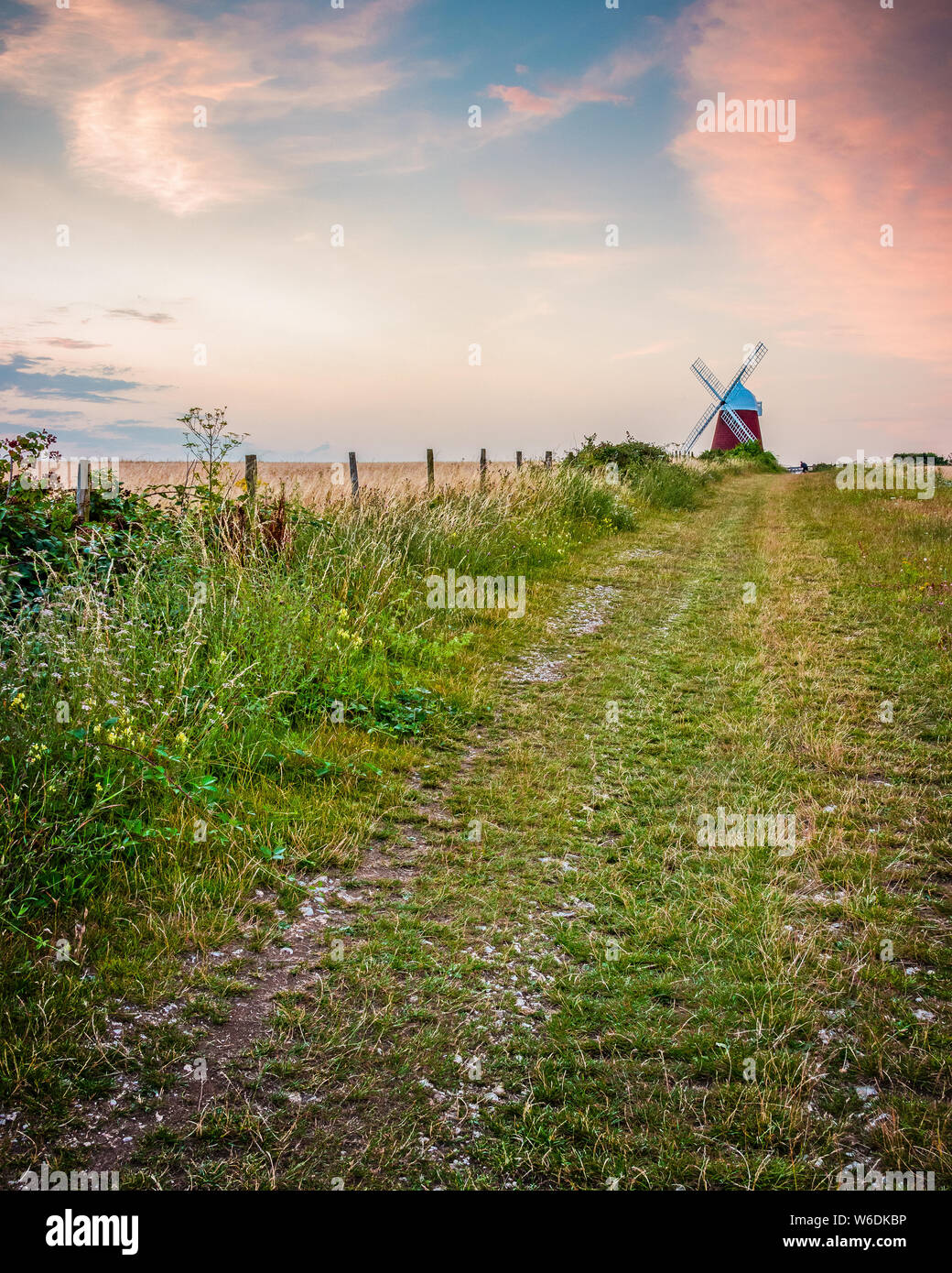 Halnaker windmill, sussex hi-res stock photography and images - Alamy
