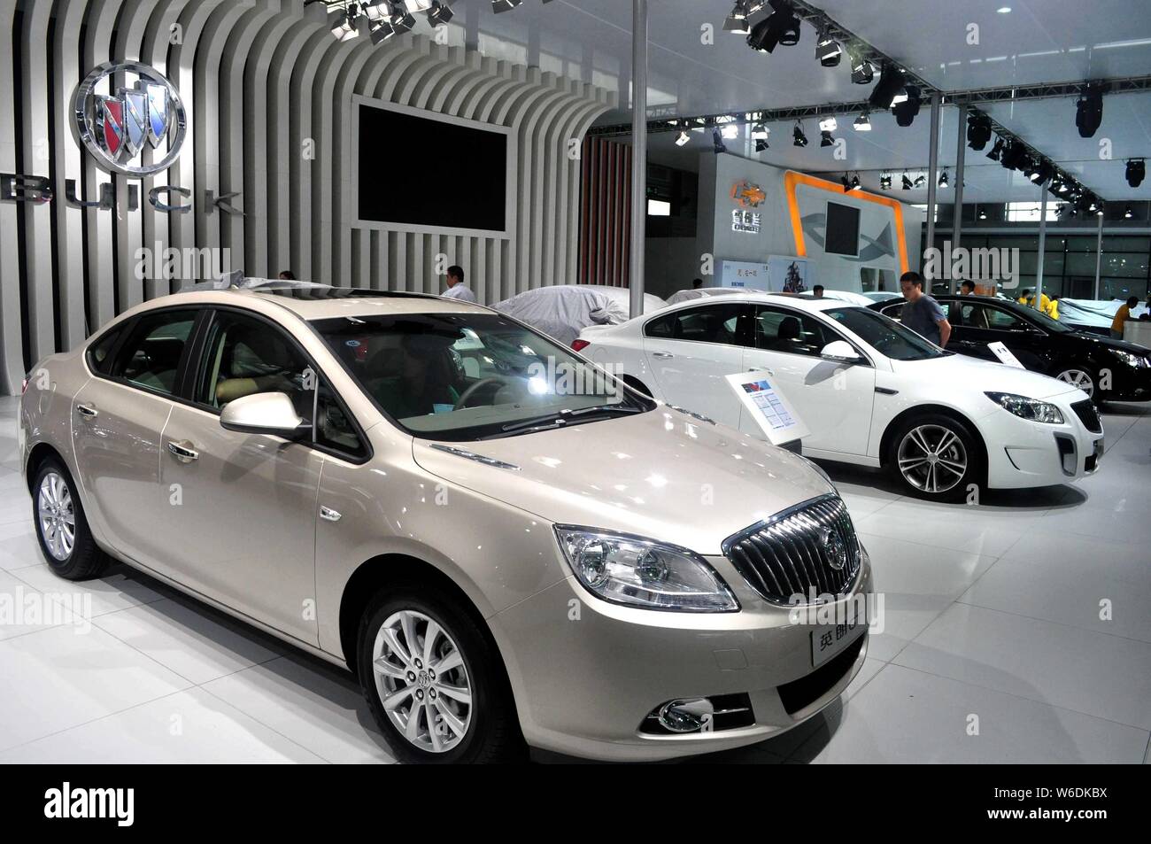--FILE--Cars of Buick of SAIC-GM, a joint venture between SAIC Motor ...