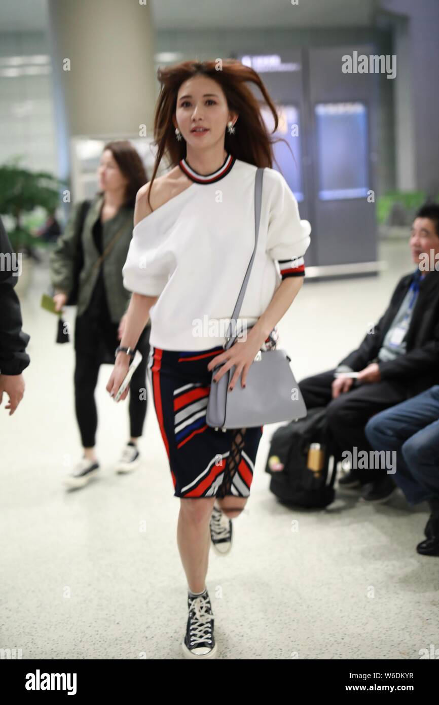 Taiwanese model and actress Lin Chi-ling is pictured at the Shanghai ...