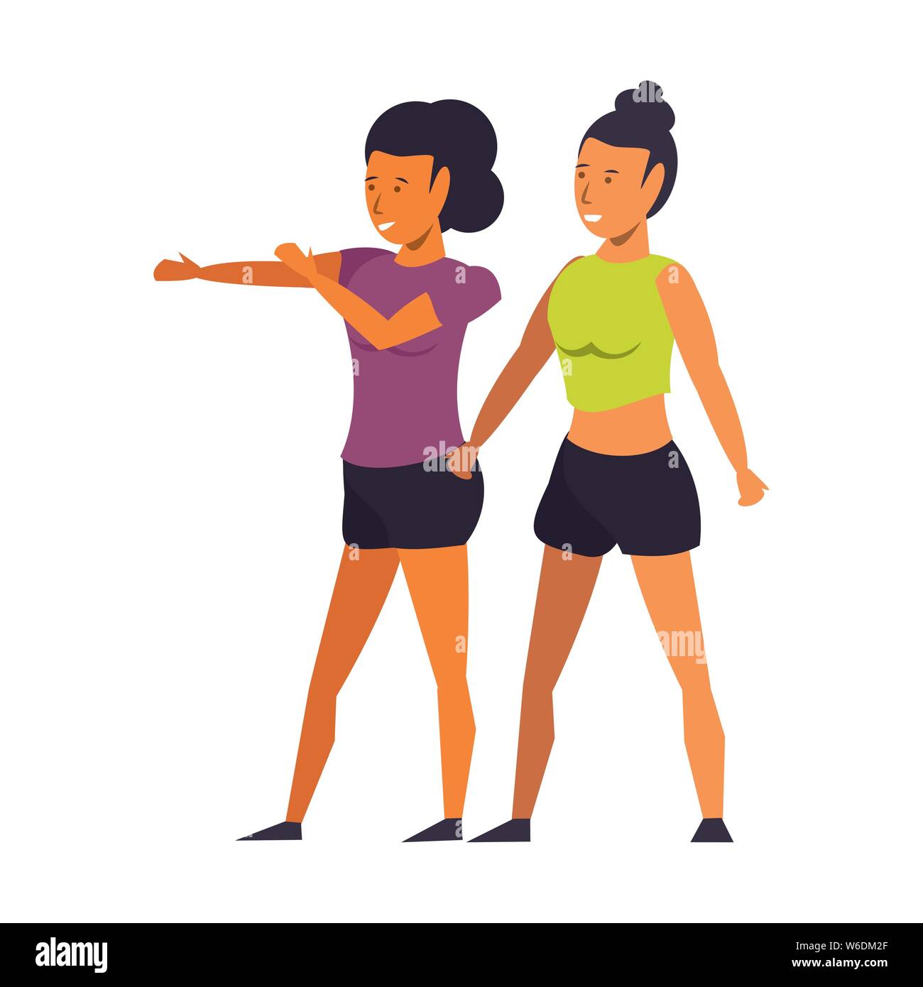 fitness sport exercise lifestyle cartoon Stock Vector Image & Art - Alamy