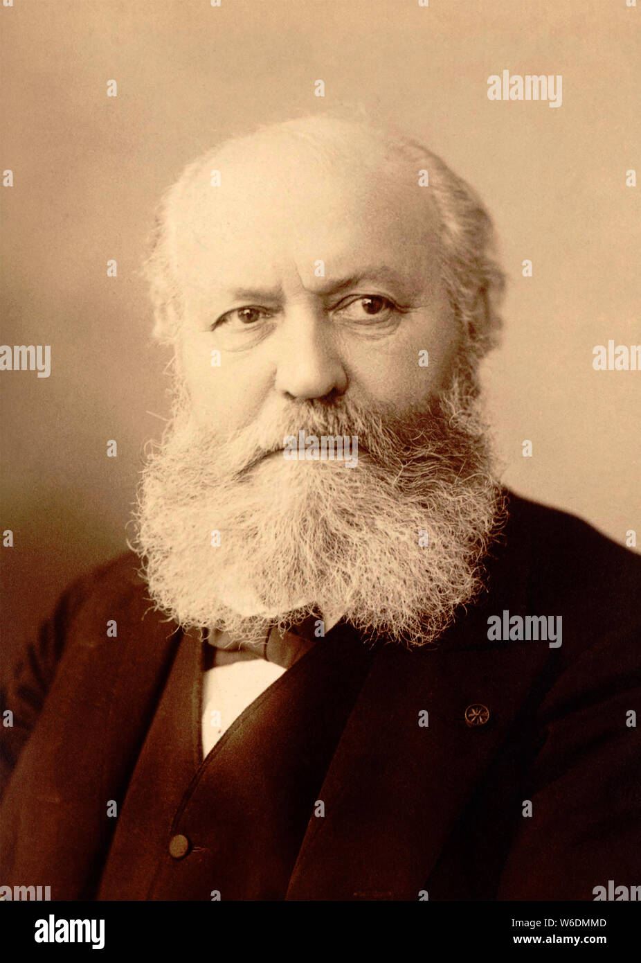 CHARLES GOUNOD (1818-1893) French composer in an 1890 photo by Nadar ...