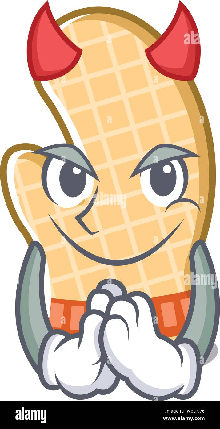 Devil oven glove isolated in the charcater Stock Vector Image & Art - Alamy