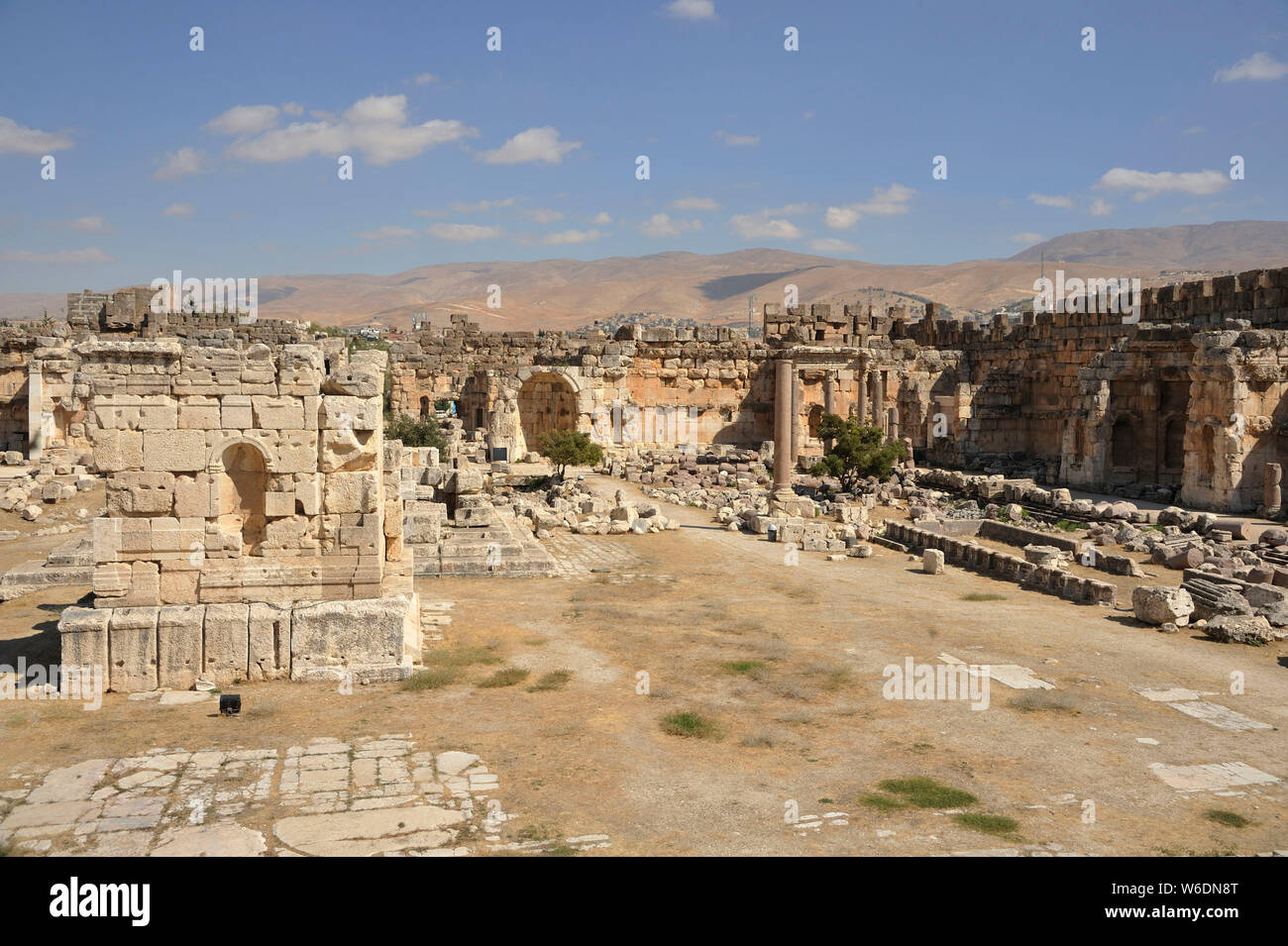 Lebanon: the Baalbek archaeological site, former Heliopolis. UNESCO ...
