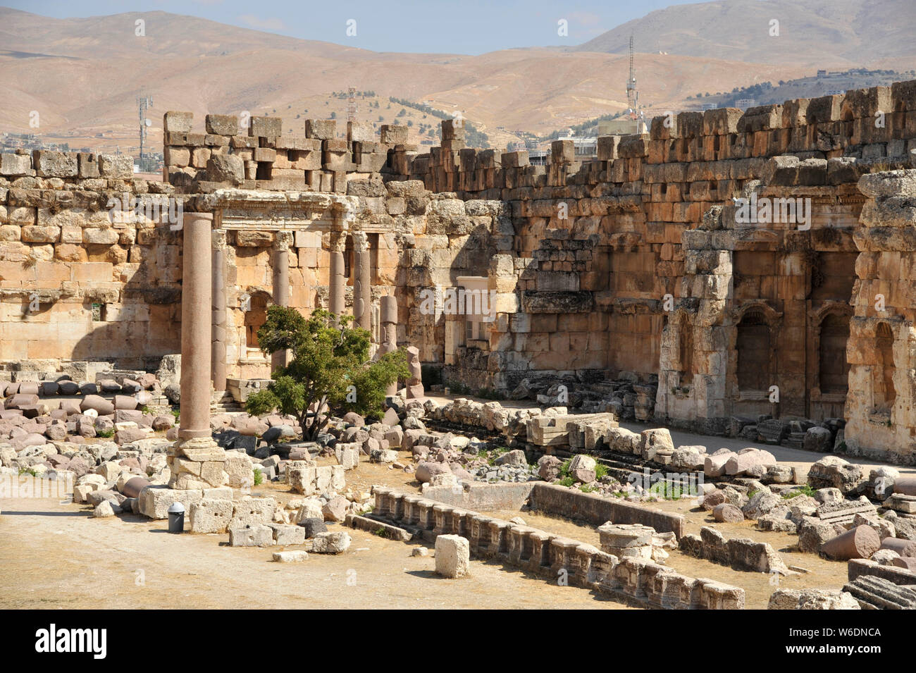 Lebanon: the Baalbek archaeological site, former Heliopolis. UNESCO ...