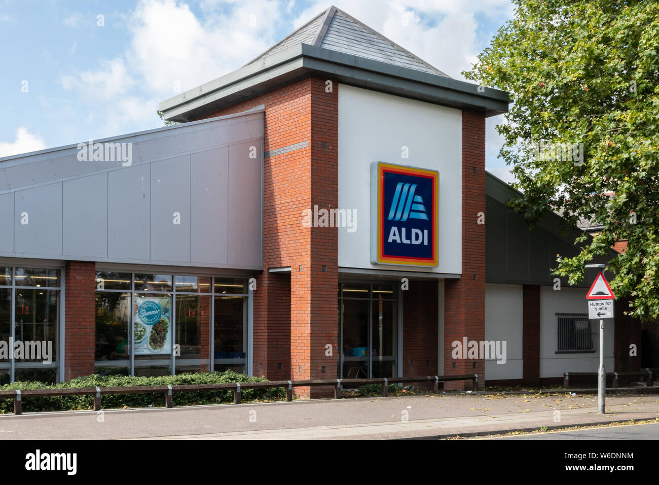 The store front of an Aldi supermarket shop or store Stock Photo - Alamy