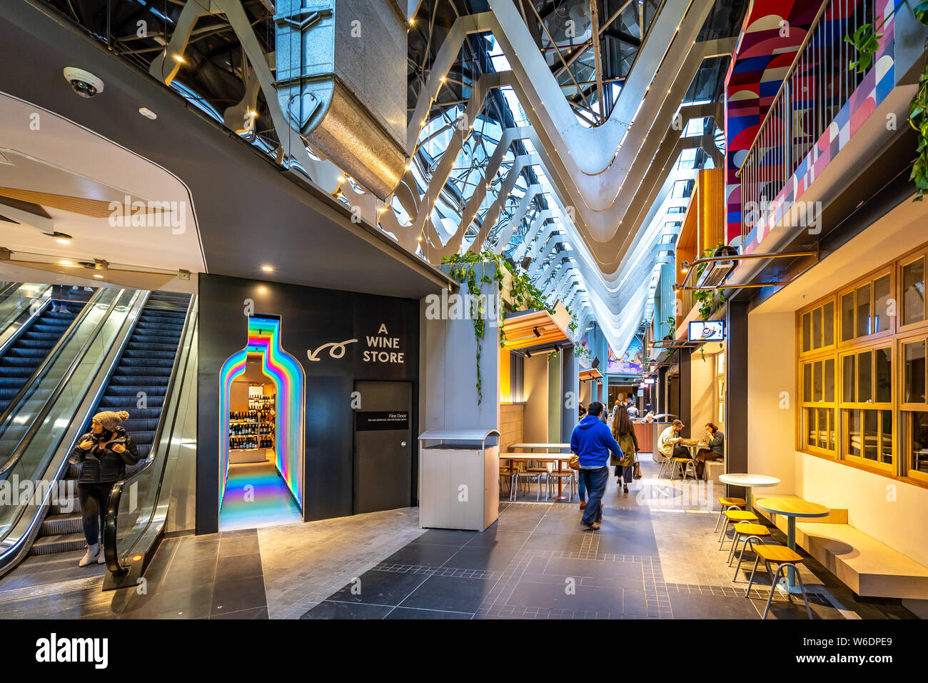 Melbourne, Australia - Melbourne Central interior Stock Photo - Alamy