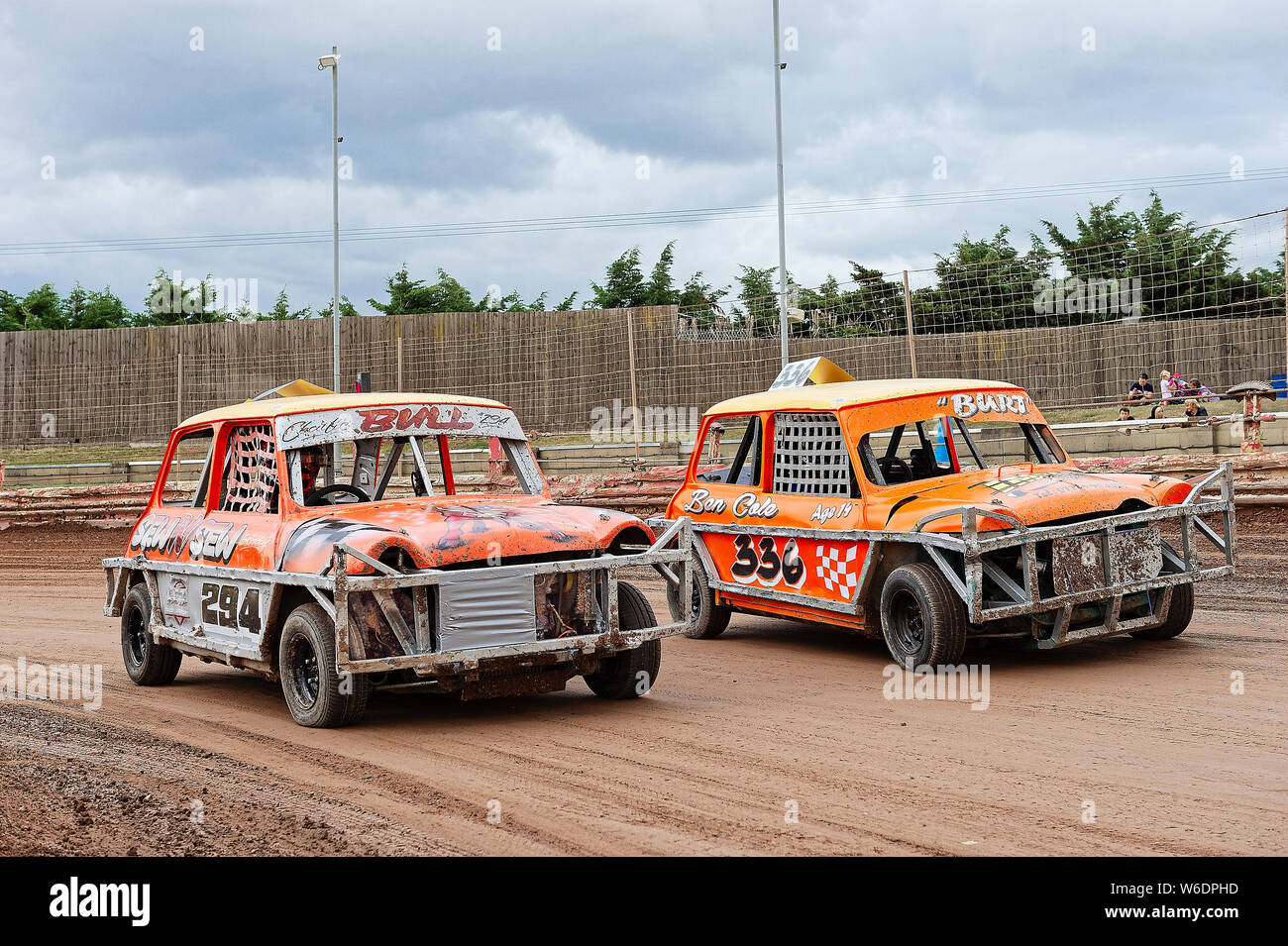 All action Motorsports from the Mildenhall Stadium, UK showing Mini ...