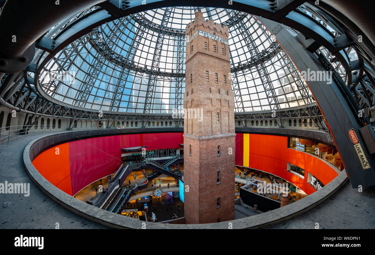 Shot Tower Melbourne Central High Resolution Stock Photography and ...