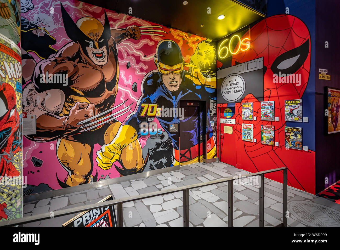 Comic x men marvel hi-res stock photography and images - Alamy