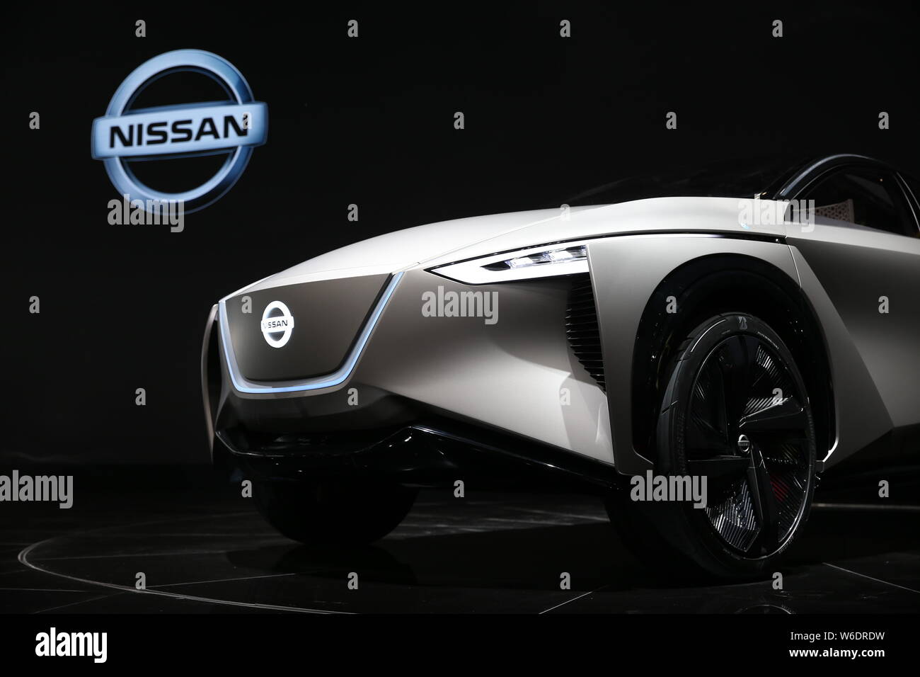 A Nissan IMX concept car is on display during the 15th Beijing ...