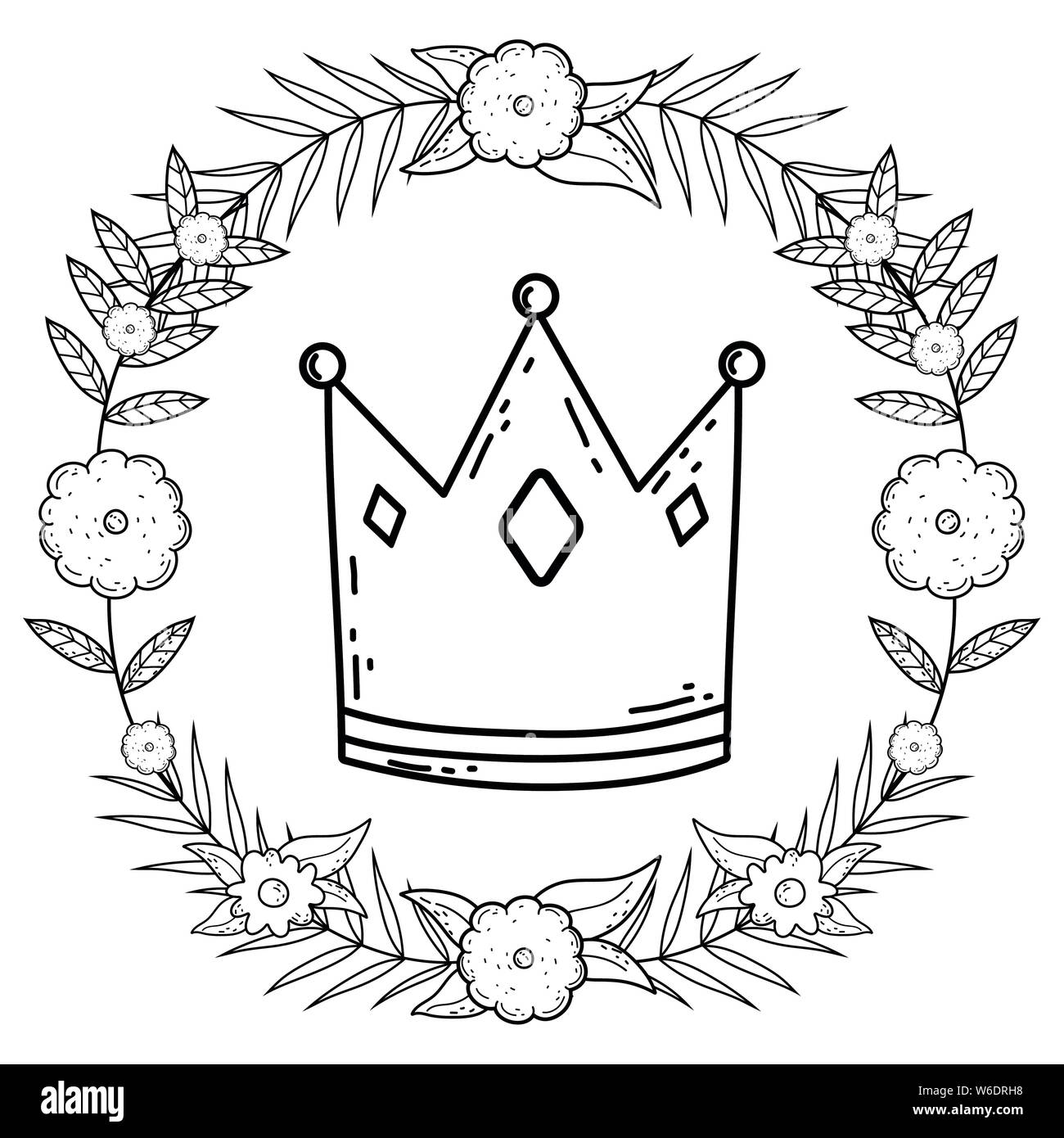 Royal crown design, King queen luxury jewelry insignia and emperor ...