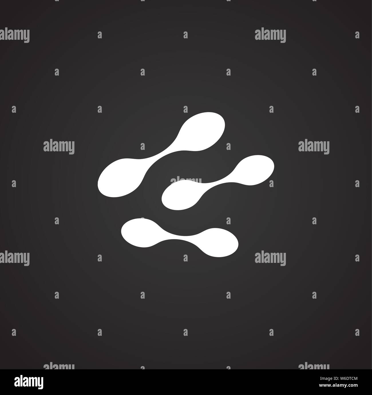 Cell icon on background for graphic and web design. Simple illustration ...