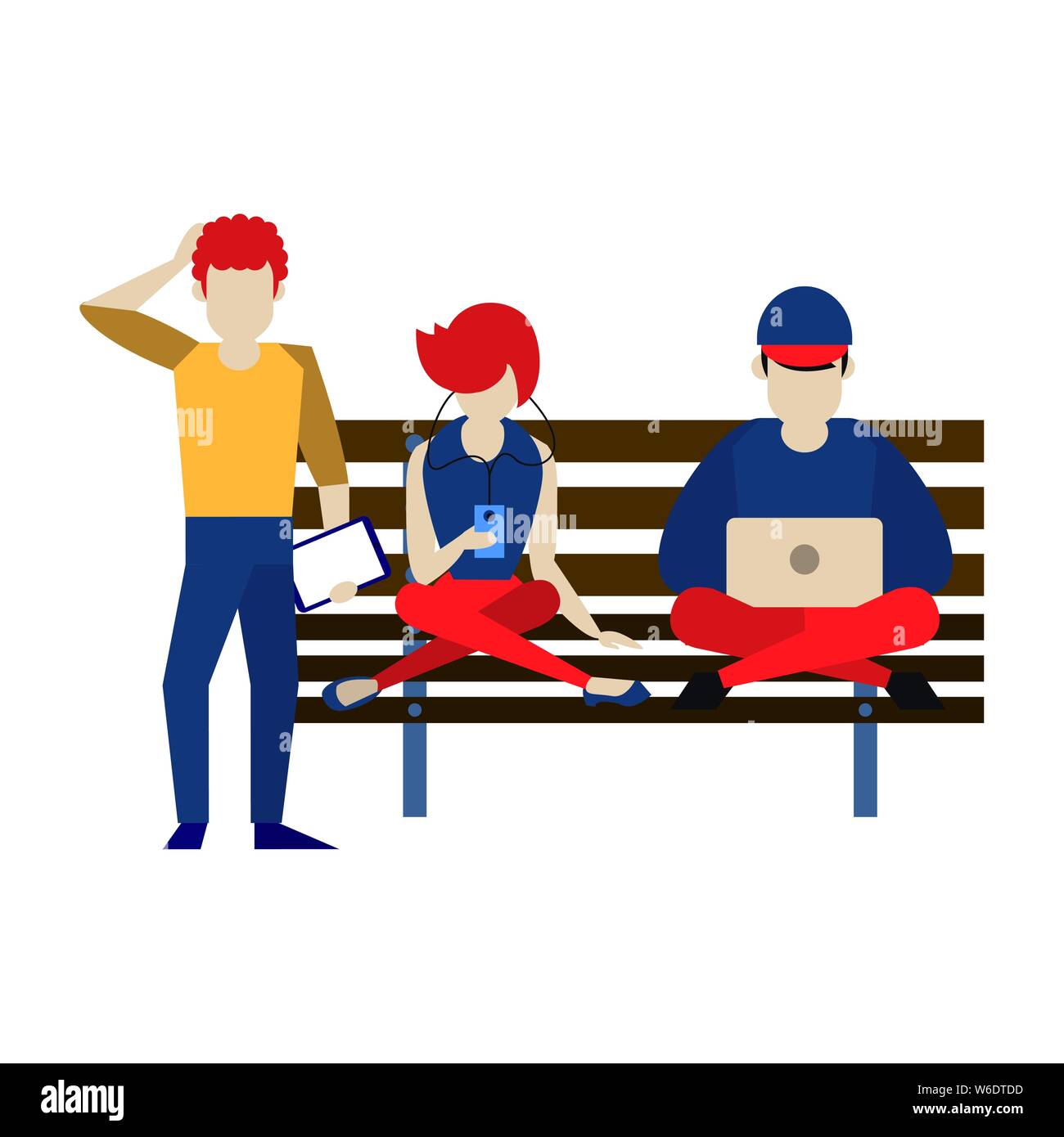 social media network chatting cartoon Stock Vector Image & Art - Alamy