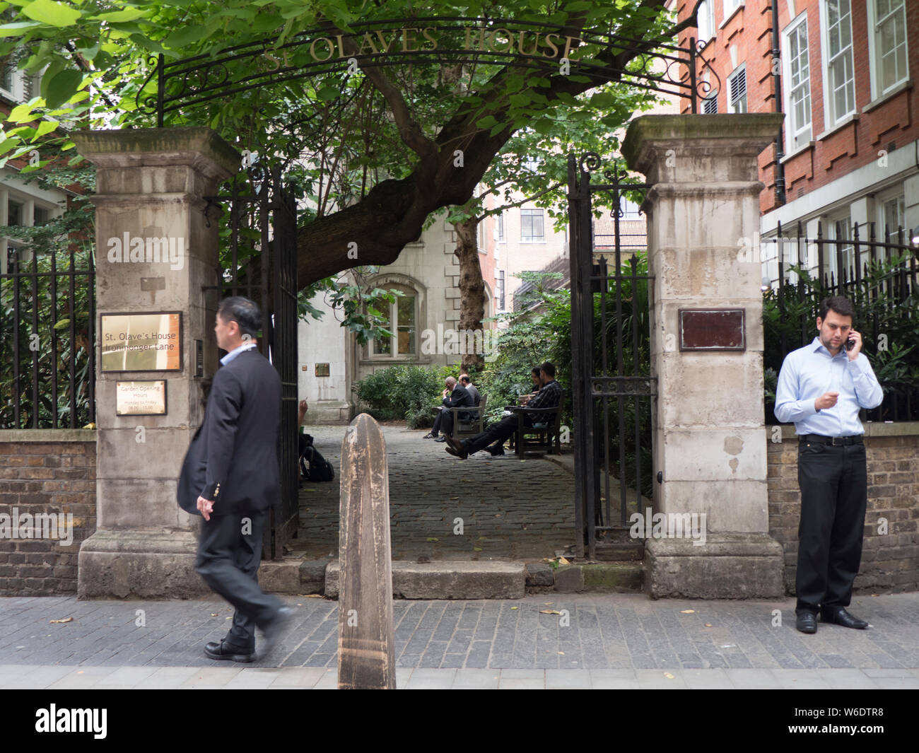 St Olave's House aka Upwell Old Jewry is the tower of the church of St ...
