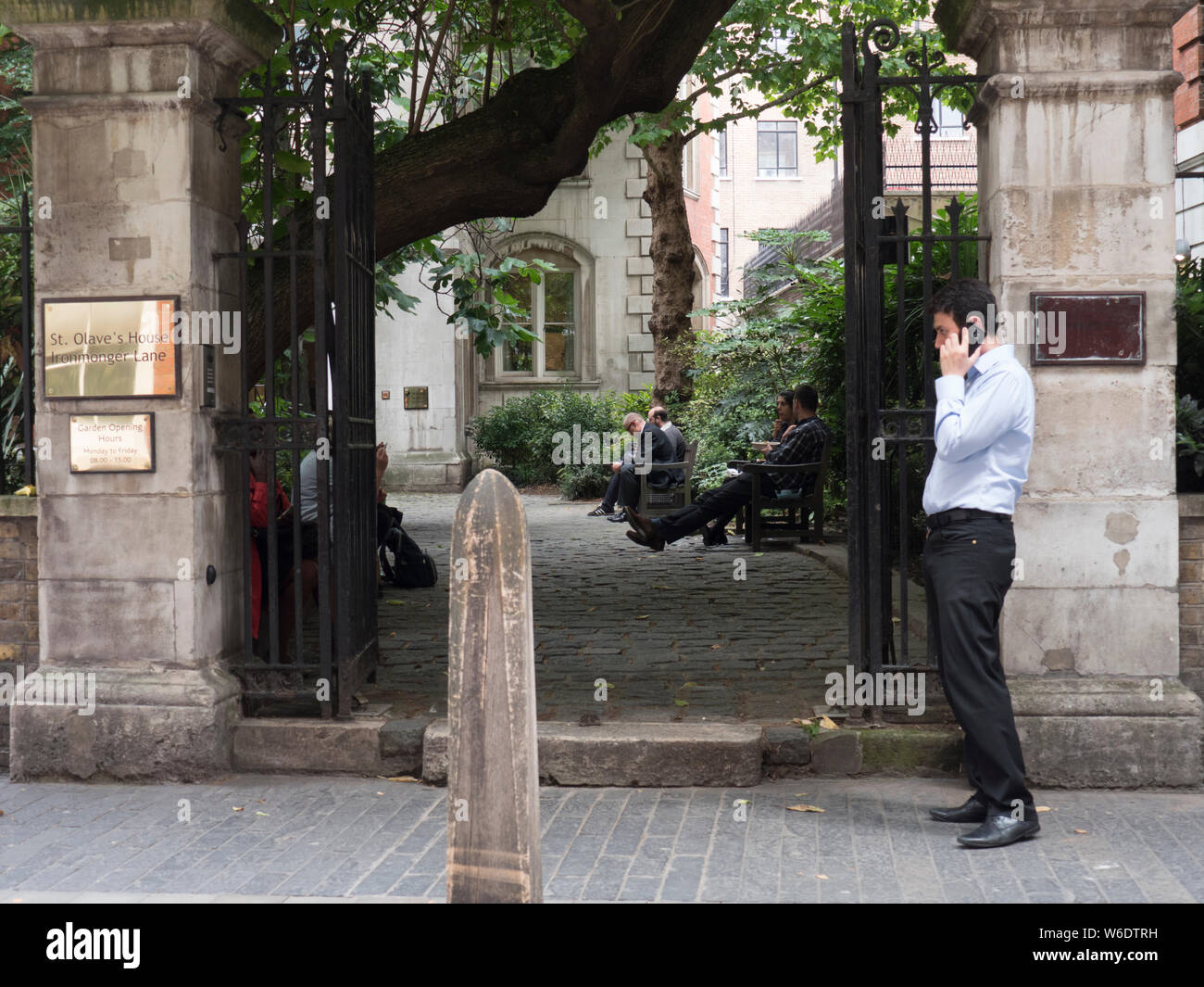 St Olave's House aka Upwell Old Jewry is the tower of the church of St ...