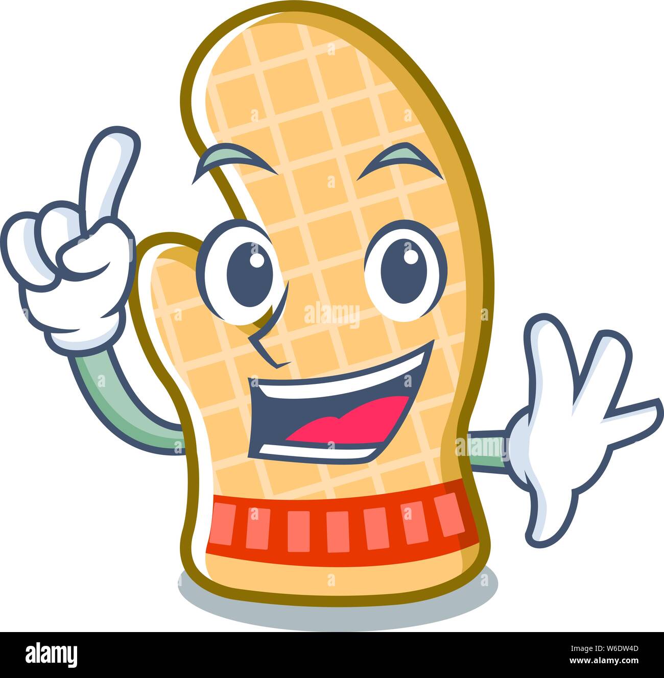 Finger oven gloves on a cartoon shelf Stock Vector Image & Art - Alamy