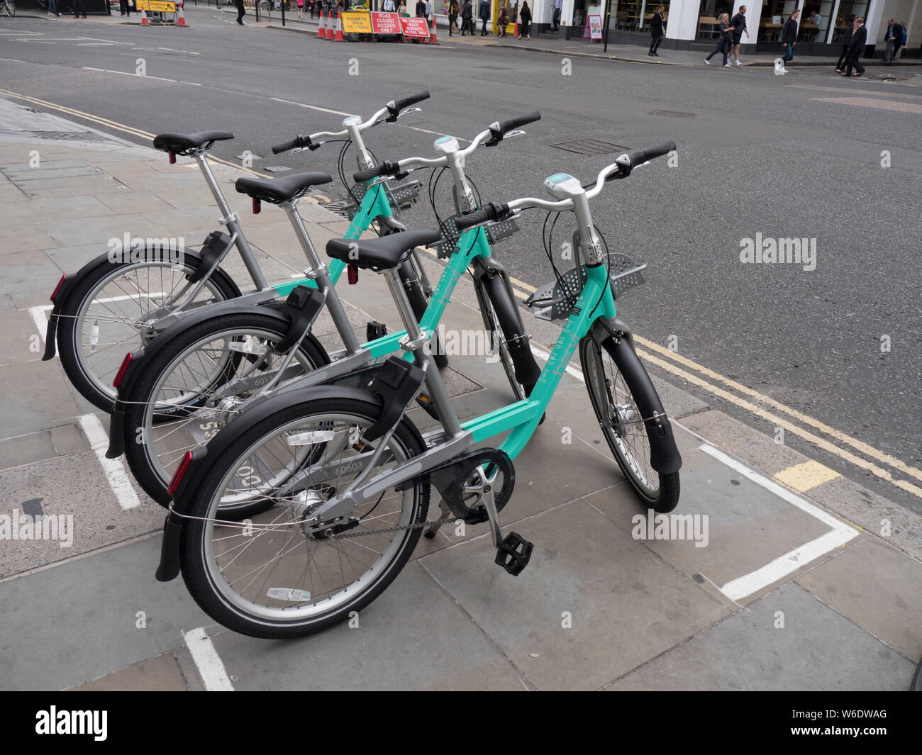 Beryl rental Bike London, UK Stock Photo - Alamy