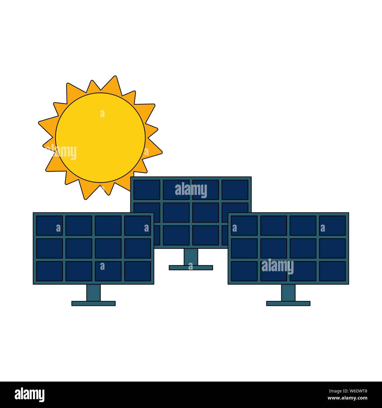 ecology nature environment save cartoon Stock Vector Image & Art - Alamy