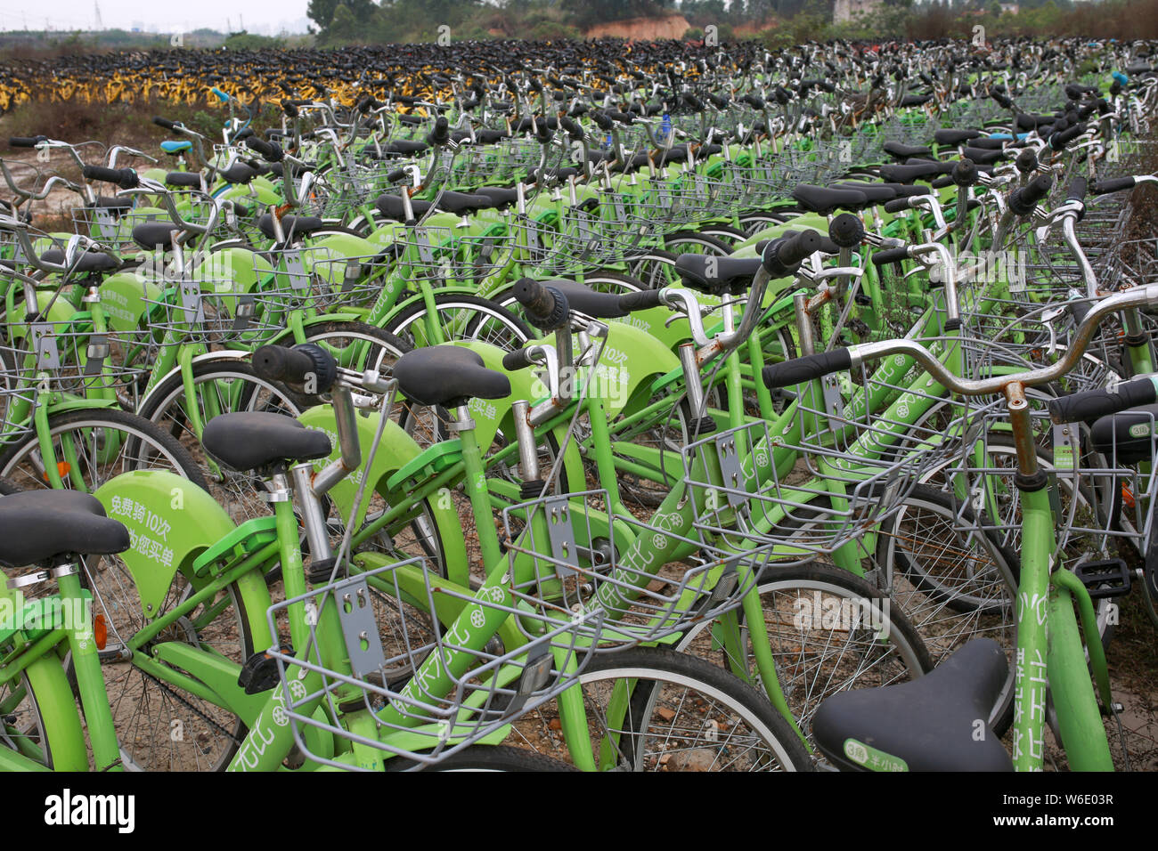 Bicycle graveyard china hi-res stock photography and images - Alamy