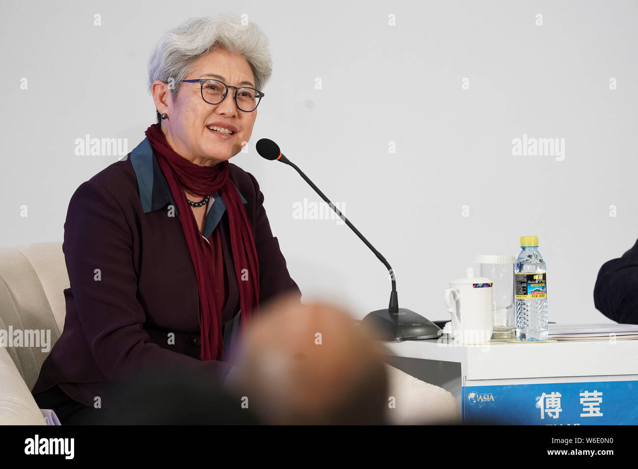 Fu Ying, Vice Minister of Foreign Affairs, attends the sub-forum of ...