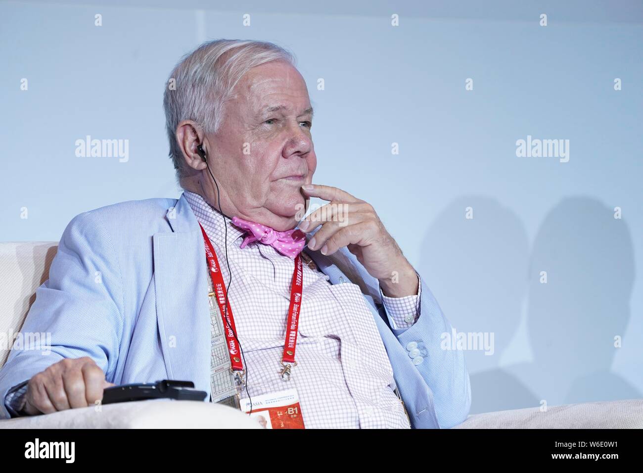 American businessman and investor James Beeland Rogers Jr. attends the ...