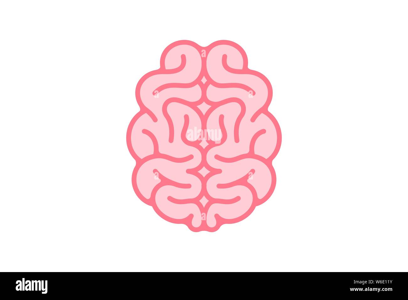 Brain intelligence mind sign. Central nervous system organ black icon ... Brain intelligence mind sign. Central nervous system organ black icon ...