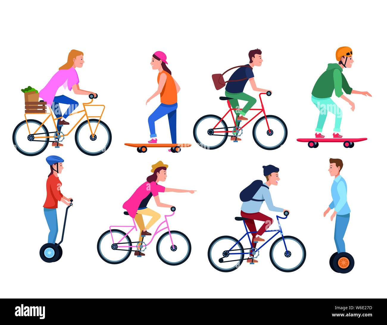sport outdoor sportive activity cartoon Stock Vector Image & Art - Alamy
