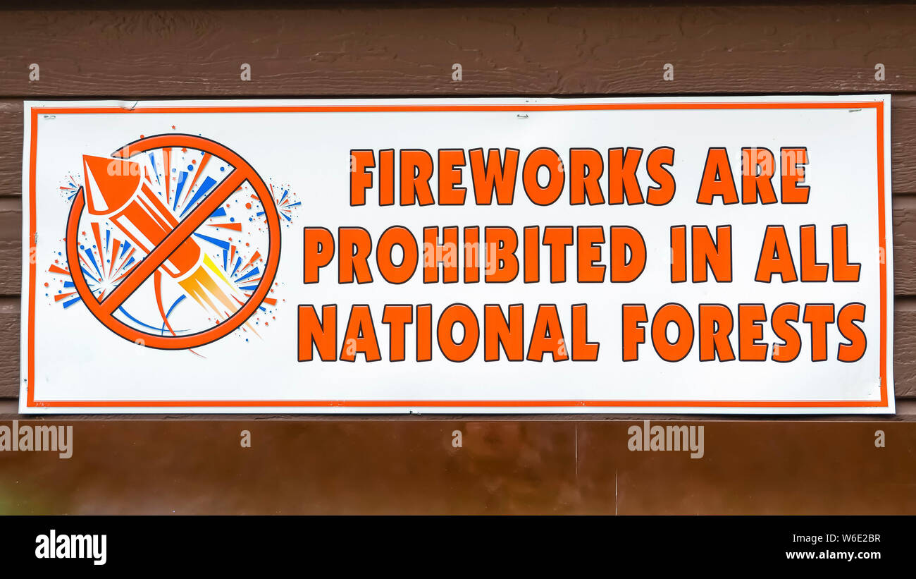 Fireworks Warning Sign High Resolution Stock Photography and Images - Alamy