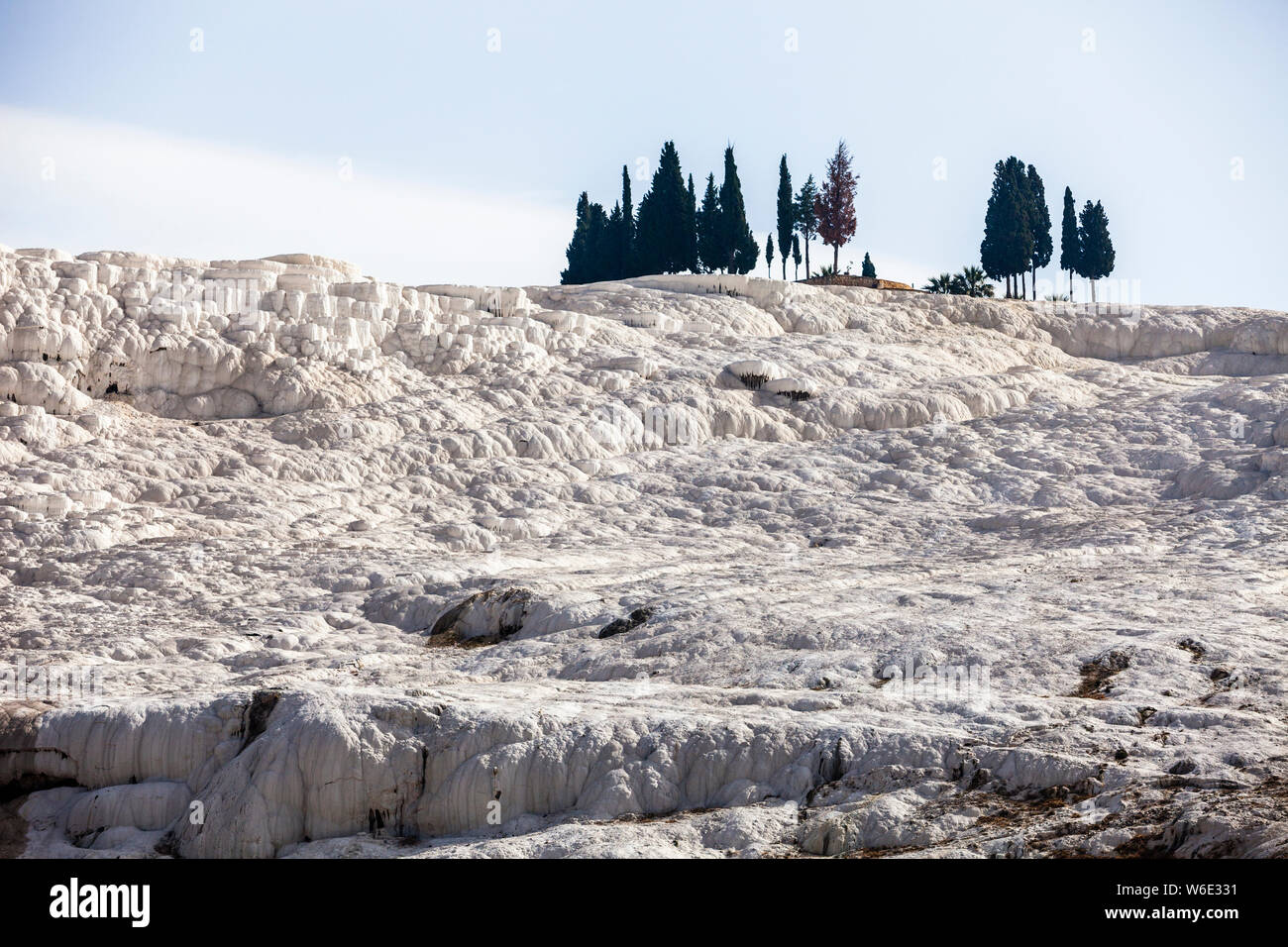 Limestone Rocks in Pamukkale, Turkey Stock Photo - Alamy