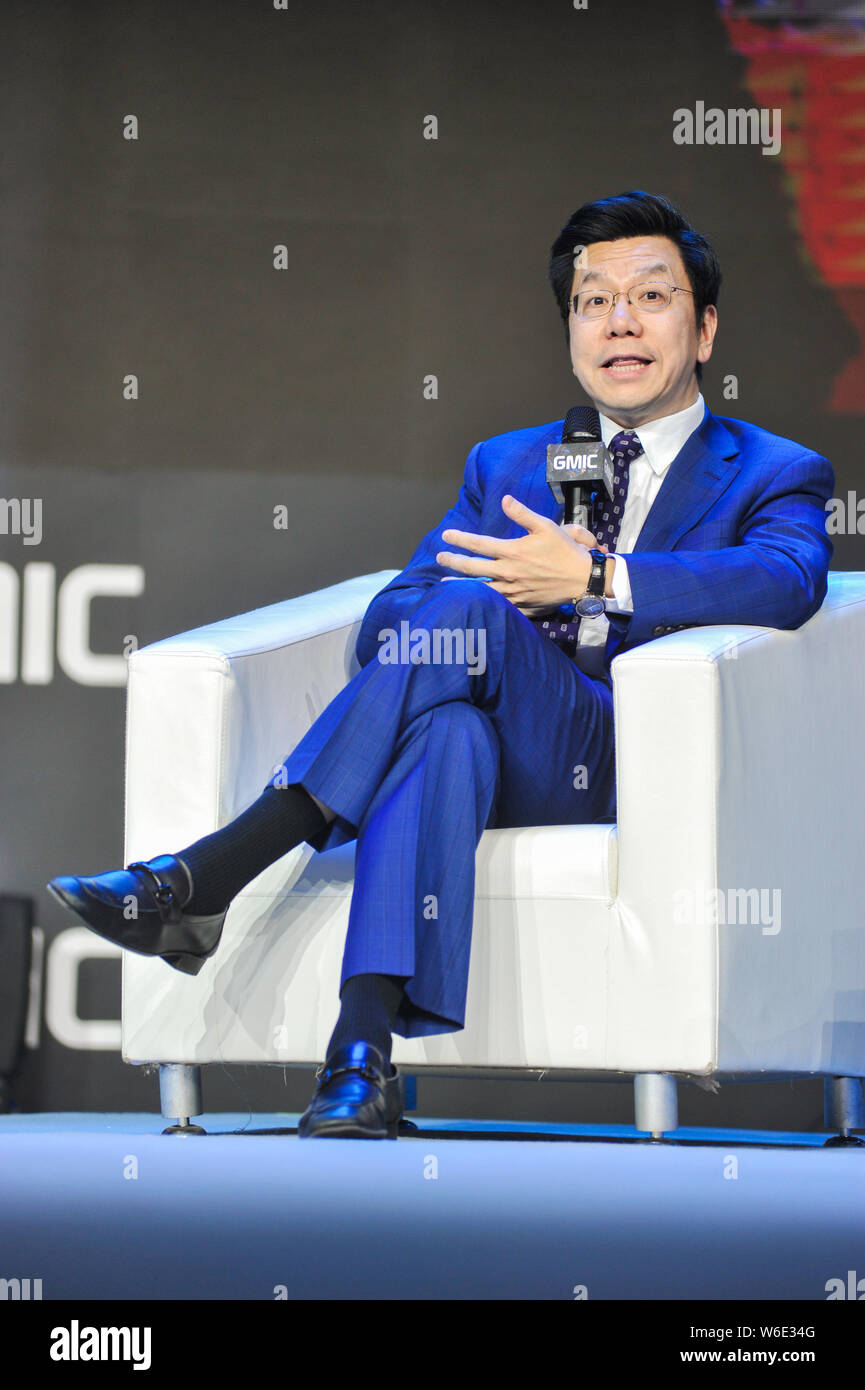 Kai-Fu Lee, founder, Chairman and CEO of Innovation Works, attends "The ...