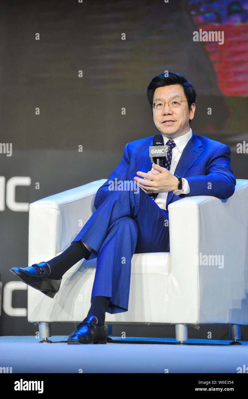 Kai-Fu Lee, founder, Chairman and CEO of Innovation Works, attends "The ...