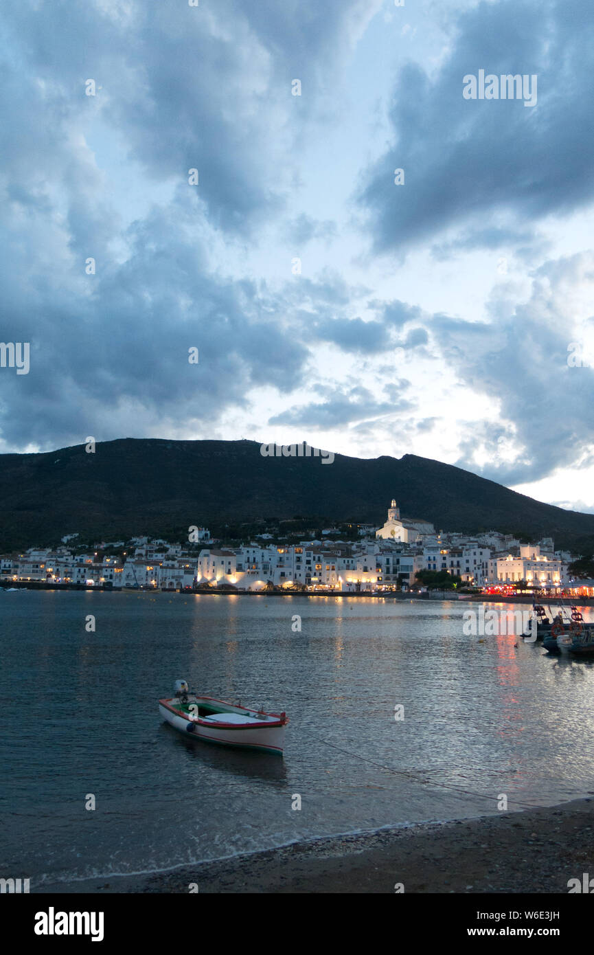 Evening Cadaques Catalonia Spain High Resolution Stock Photography and ...