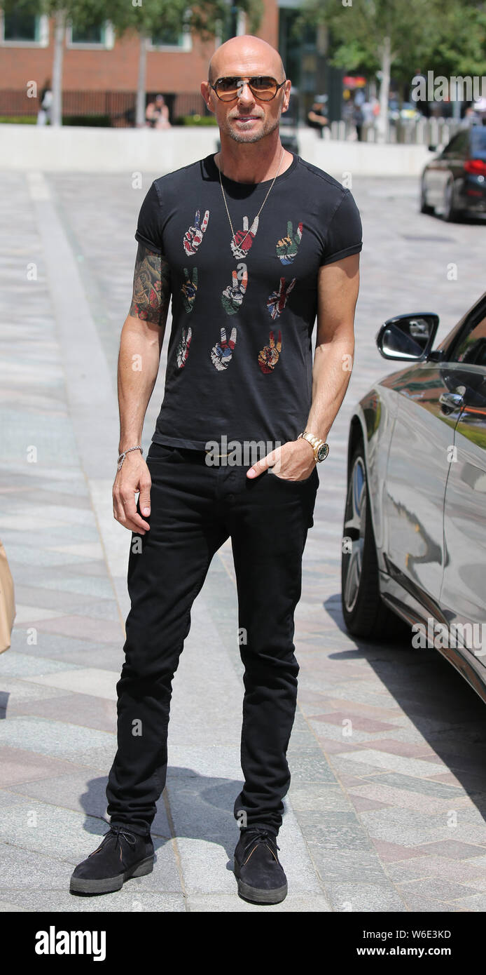 Luke Goss outside ITV Studios today Featuring: Luke Goss Where: London ...