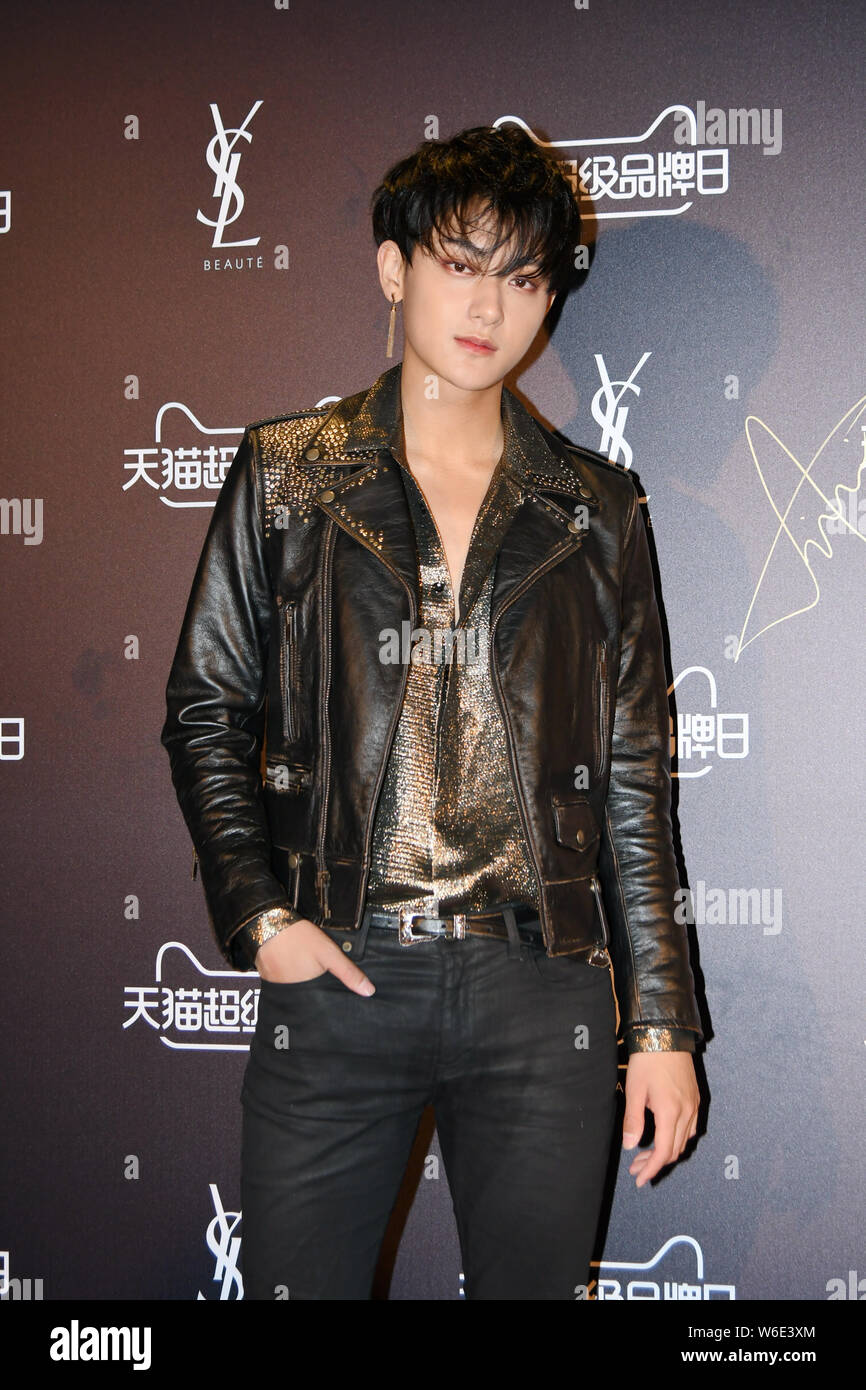 Chinese singer and actor Huang Zitao, better known as Z.Tao, poses as ...