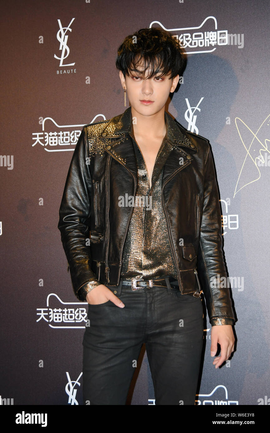 Chinese Singer And Actor Huang Zitao Better Known As Z Tao Poses As