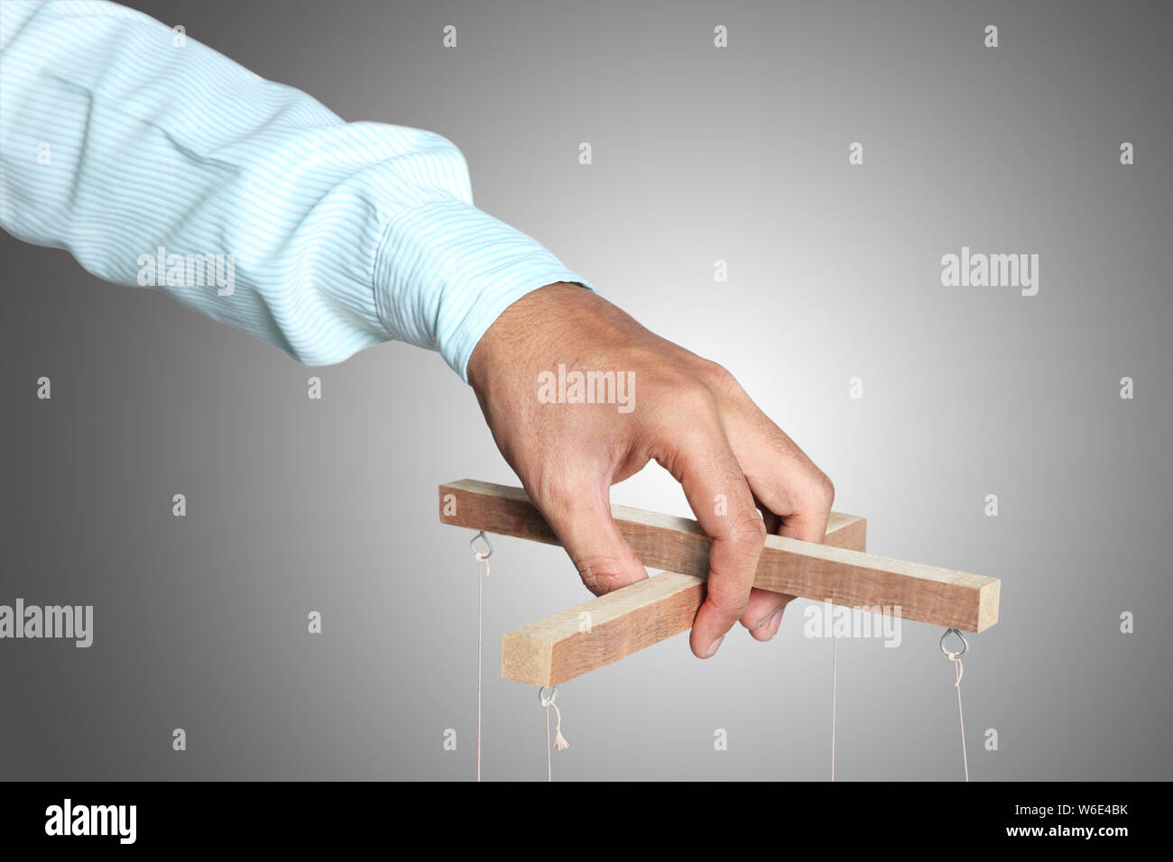 Operating a puppet hi-res stock photography and images - Alamy