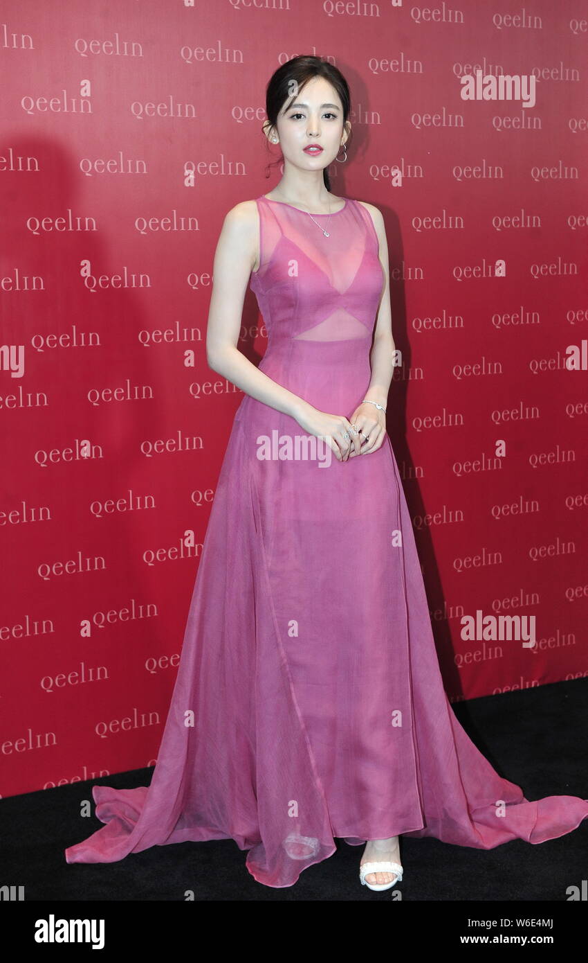 Chinese Uighur actress Gulnazar, also known as Guli Nazha, attends a ...