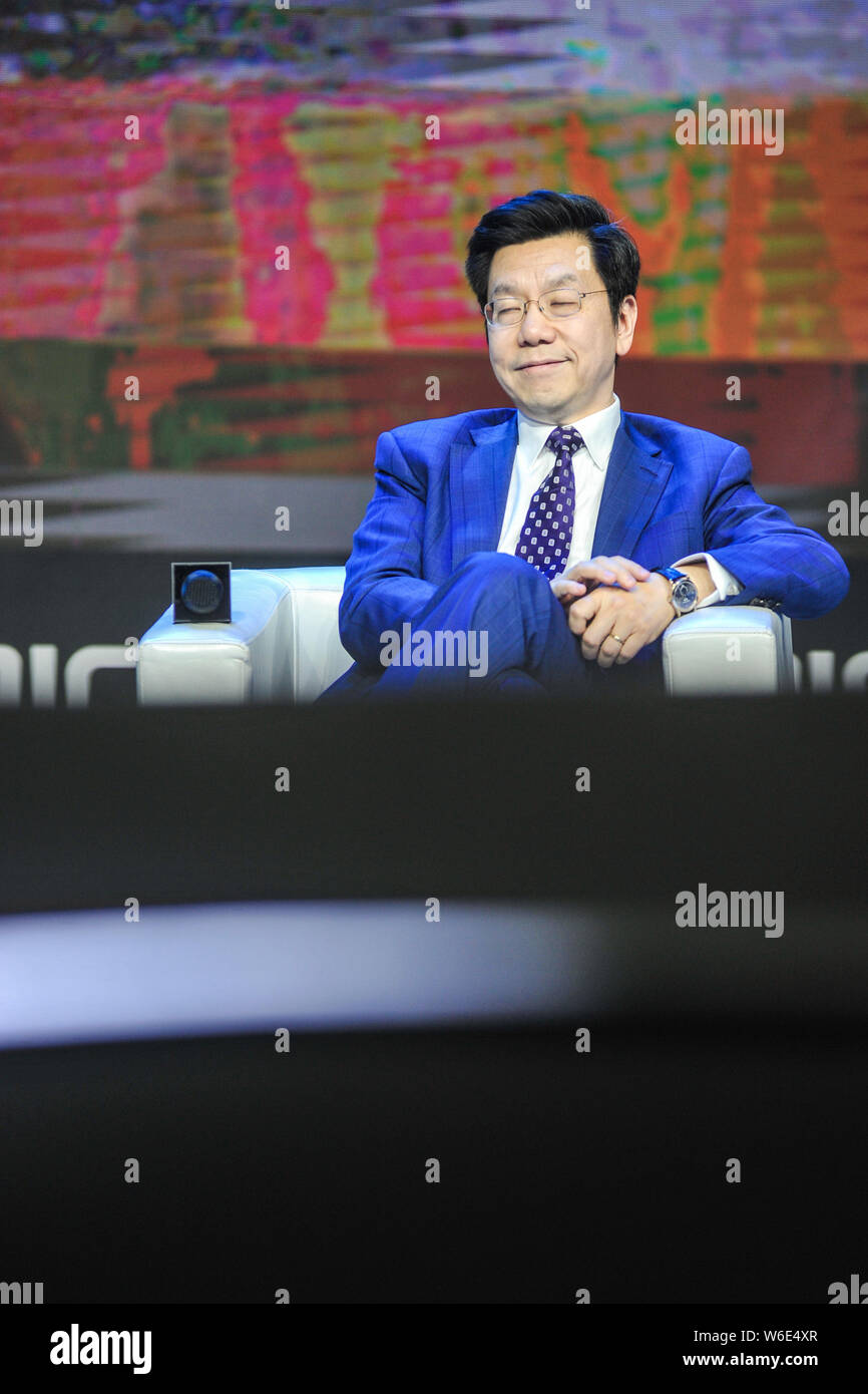 Kai-Fu Lee, founder, Chairman and CEO of Innovation Works, attends "The ...