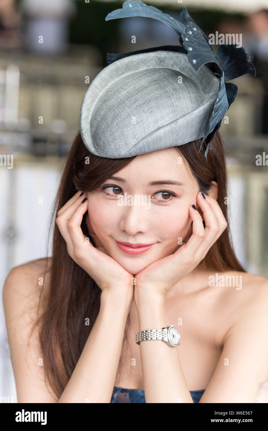 Taiwanese model and actress Lin Chi-ling attends a promotional event by ...