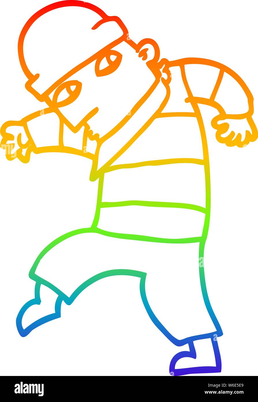 Man sneaking Stock Vector Images - Alamy