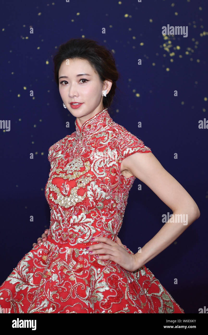 Taiwanese model and actress Lin Chi-ling poses as she arrives on the ...