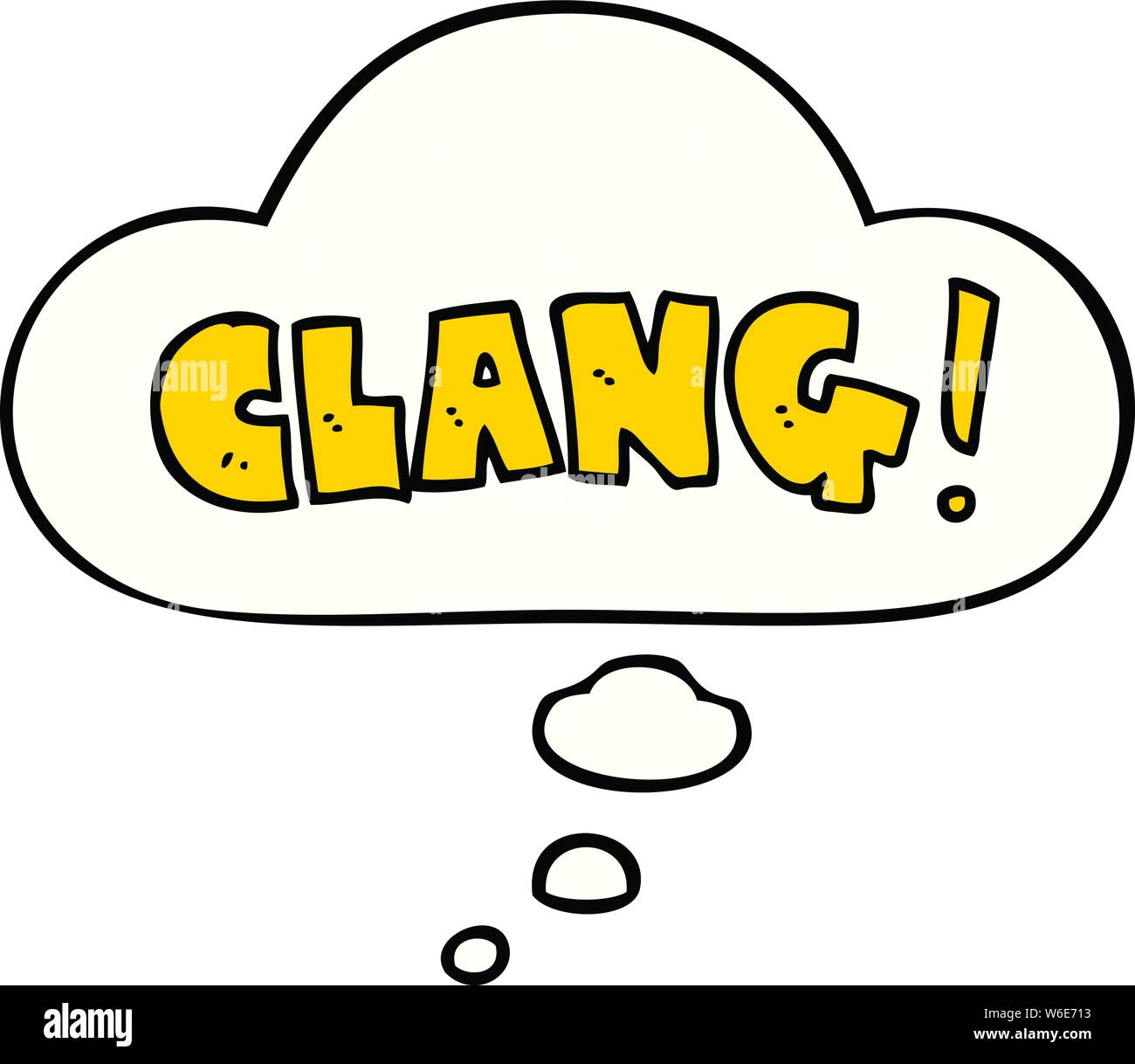 Clang vector vectors Cut Out Stock Images & Pictures - Alamy