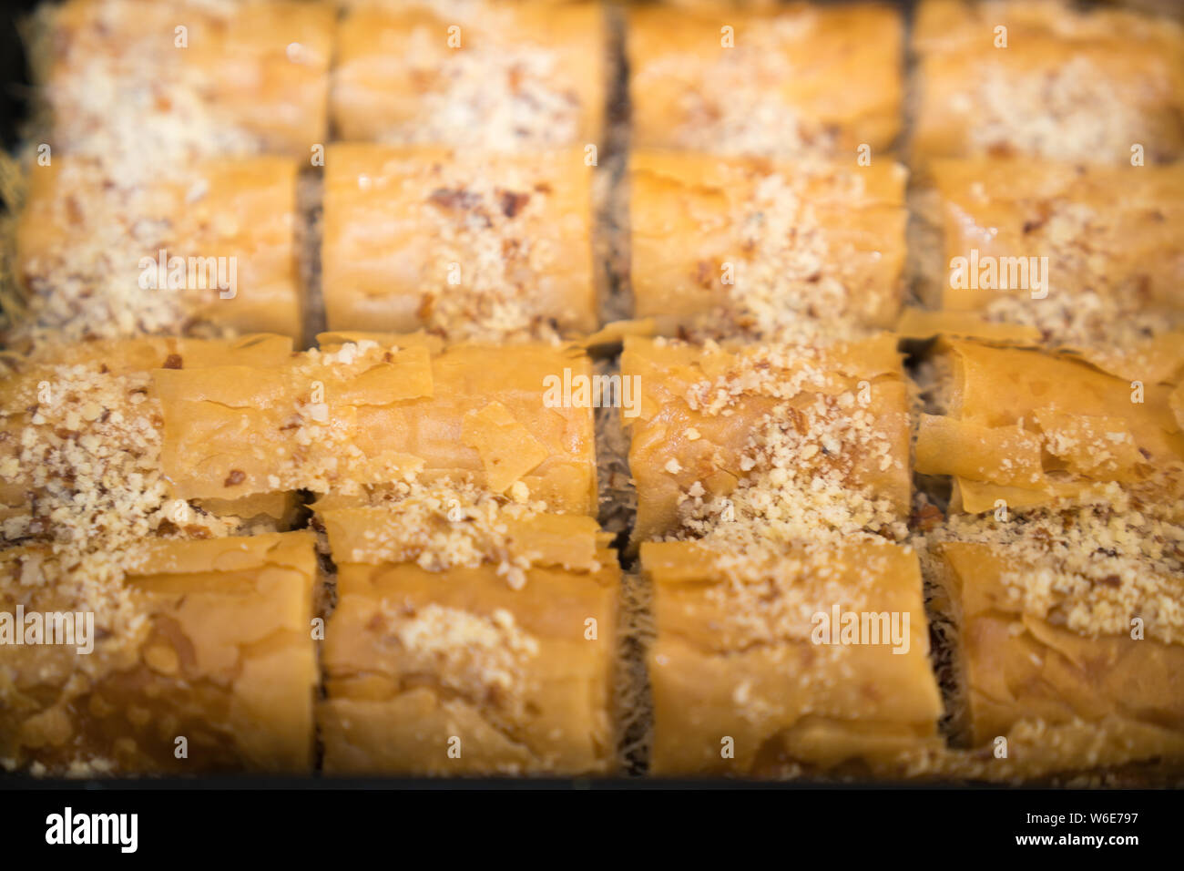 Baklava is a traditional Eastern pastry made from layers of thin ...