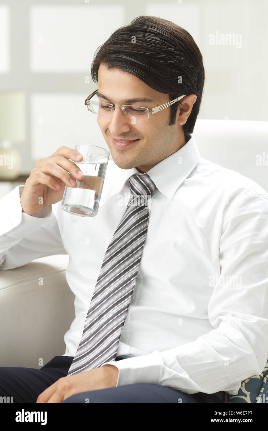 Employee drinking water hi-res stock photography and images - Alamy