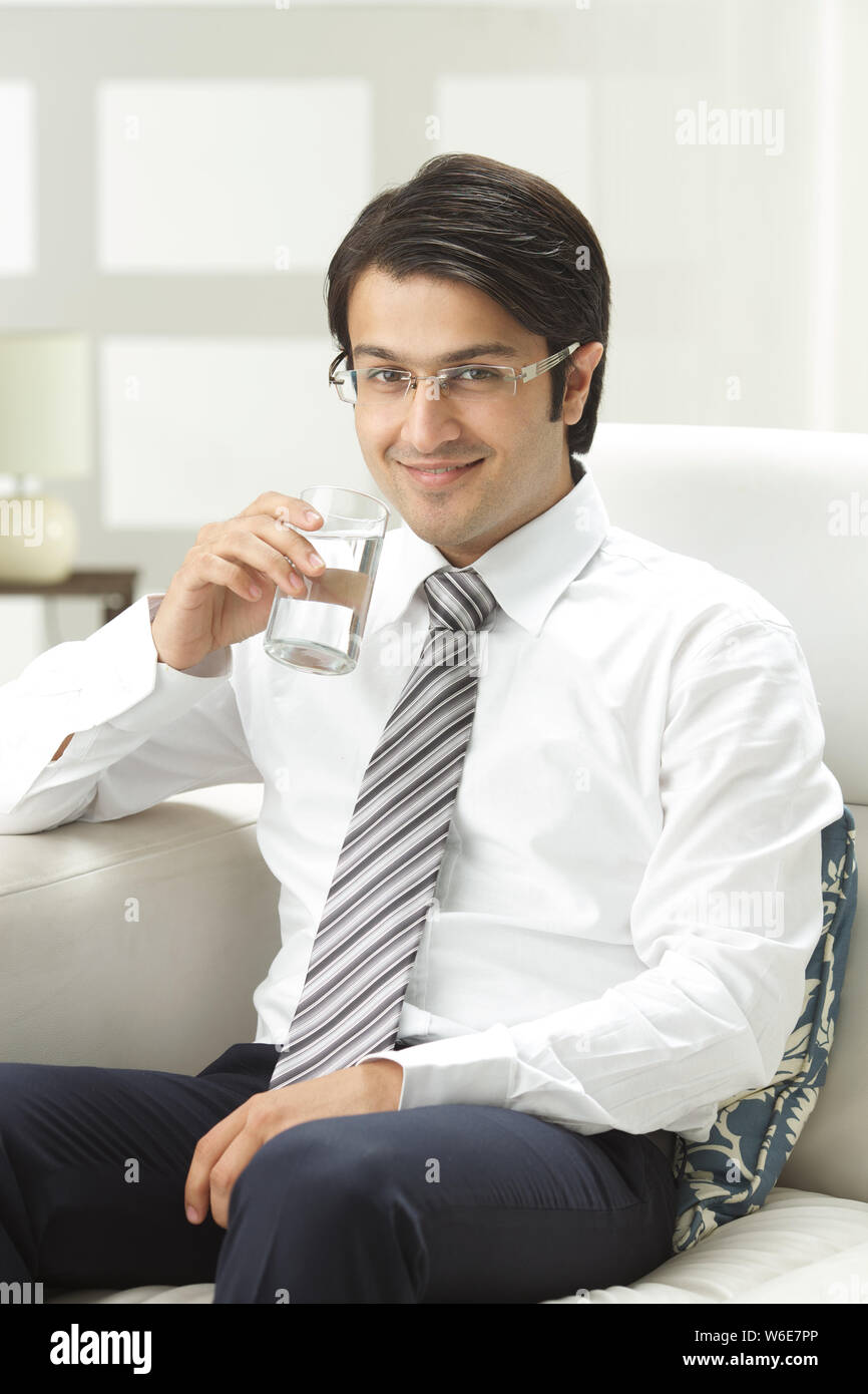 Employee drinking water hi-res stock photography and images - Alamy