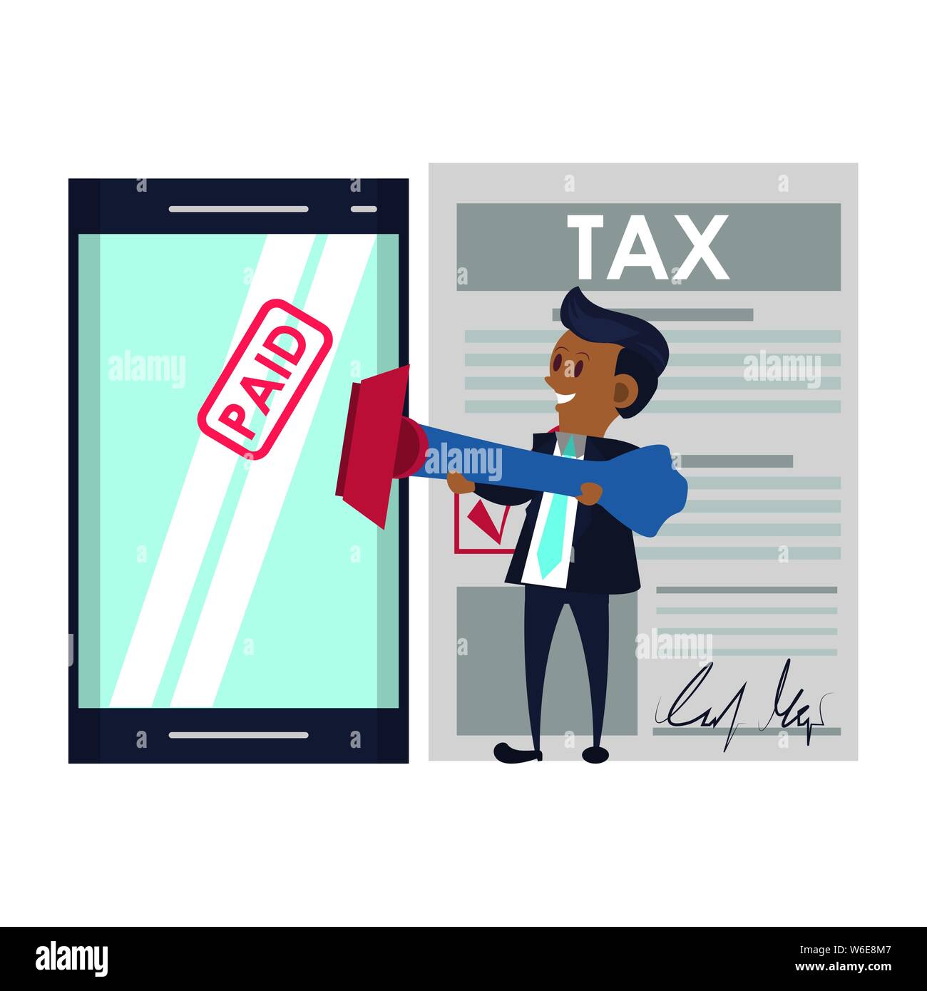 state government taxes business cartoon Stock Vector Image & Art - Alamy