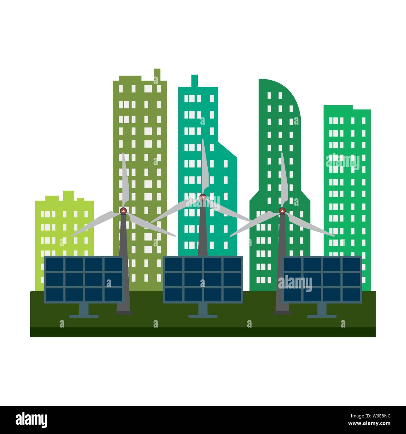 ecology nature environment save cartoon Stock Vector Image & Art - Alamy