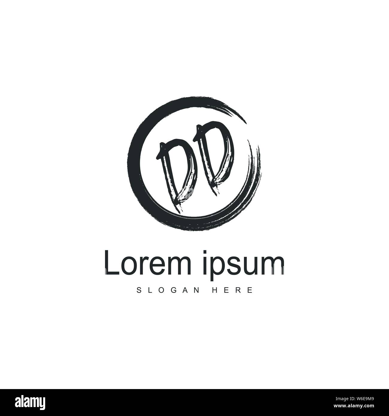 DD Letter Logo Design. Creative Modern DD Letters Icon Illustration ...