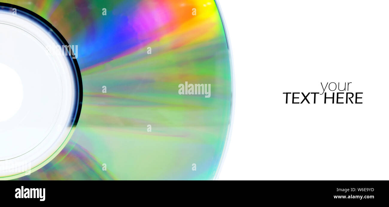 CD Disk with the copy space Stock Photo - Alamy